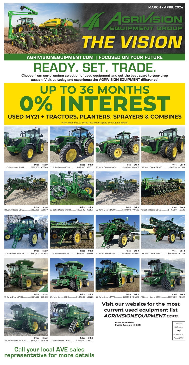 AgriVision Equipment | Iowa | Farm Supply
