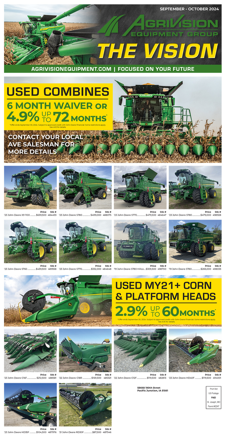 AgriVision Equipment | Iowa | Farm Supply
