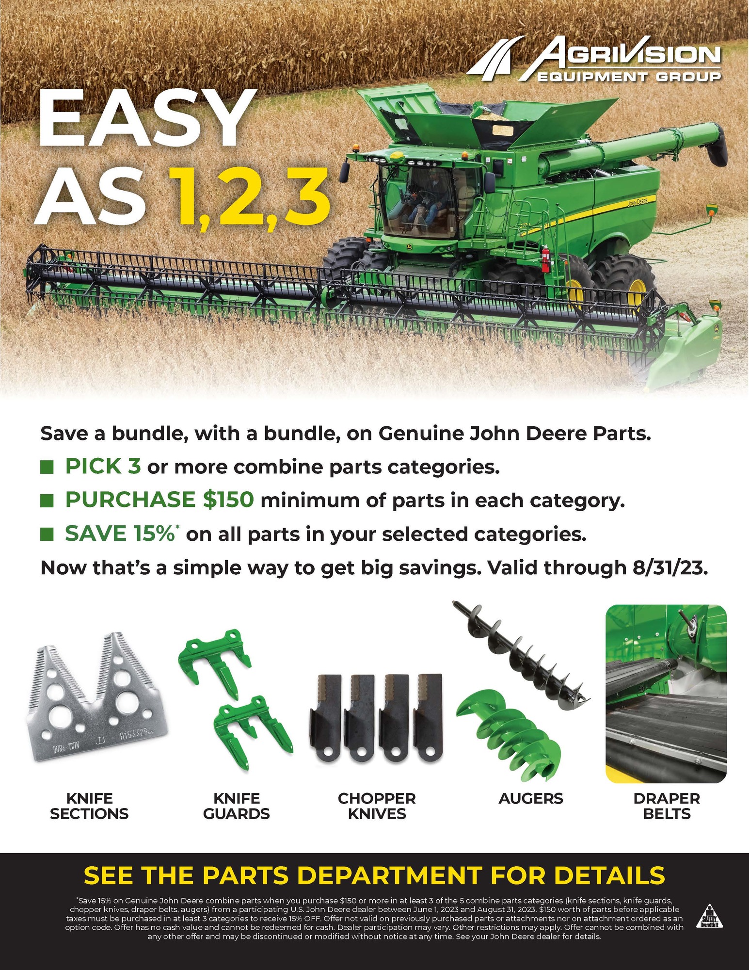 Parts Promotions | AgriVision Equipment | Clarinda Iowa