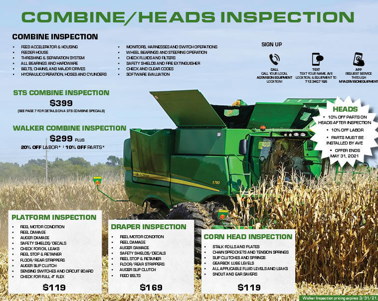 Promotions Page | AgriVision Equipment | Clarinda Iowa